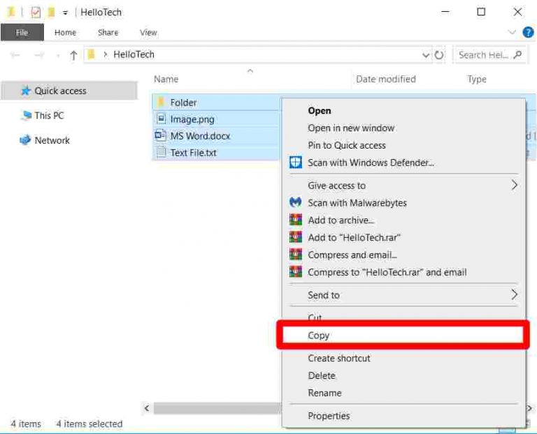 3 Ways To Copy Paste In Windows 10 PC Laptop 2023 - Technowizah